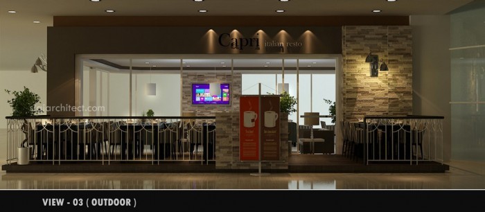 Desain Cafe-Resto Minimalis Modern