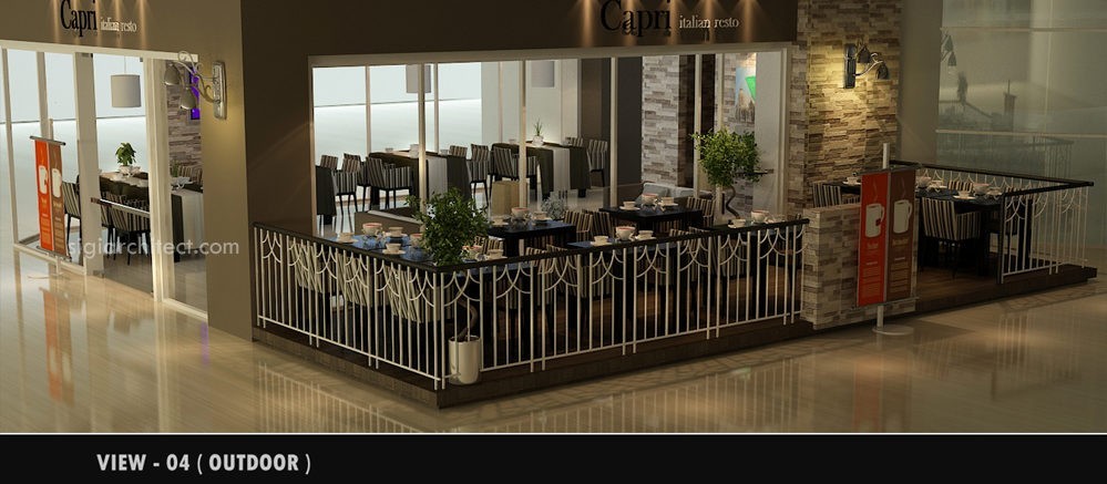 Desain Cafe-Resto Minimalis Modern