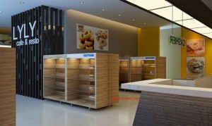 Desain Toko Roti & Cafe | Interior Minimalis